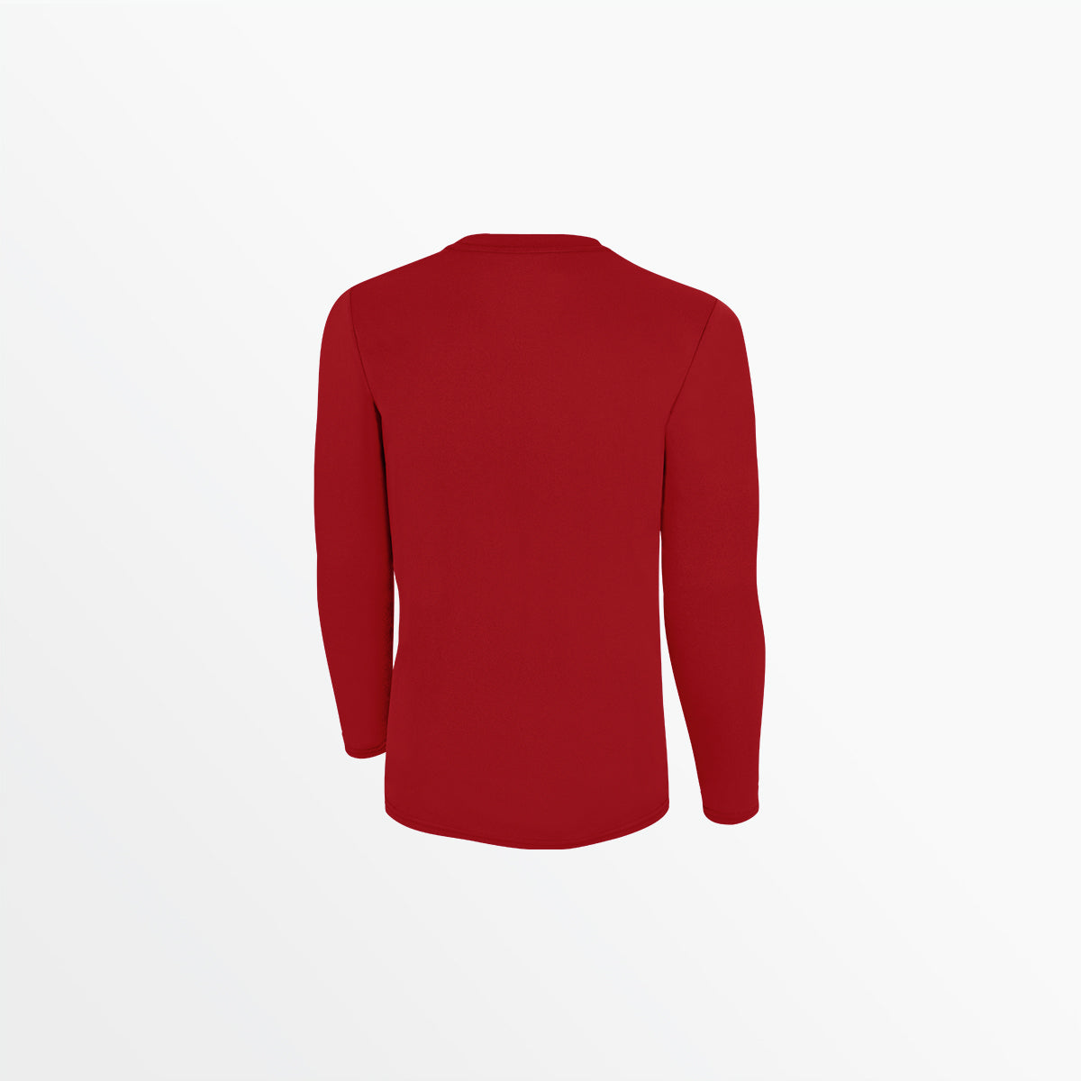 MEN'S BASICS CREW NECK LONG SLEEVE POLY TEE – capellisport.com